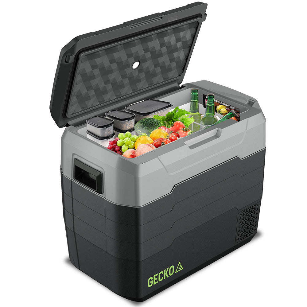 Gecko 50L Portable Fridge Freezer 12V/24V/240V for Camping, Car, Carav ...
