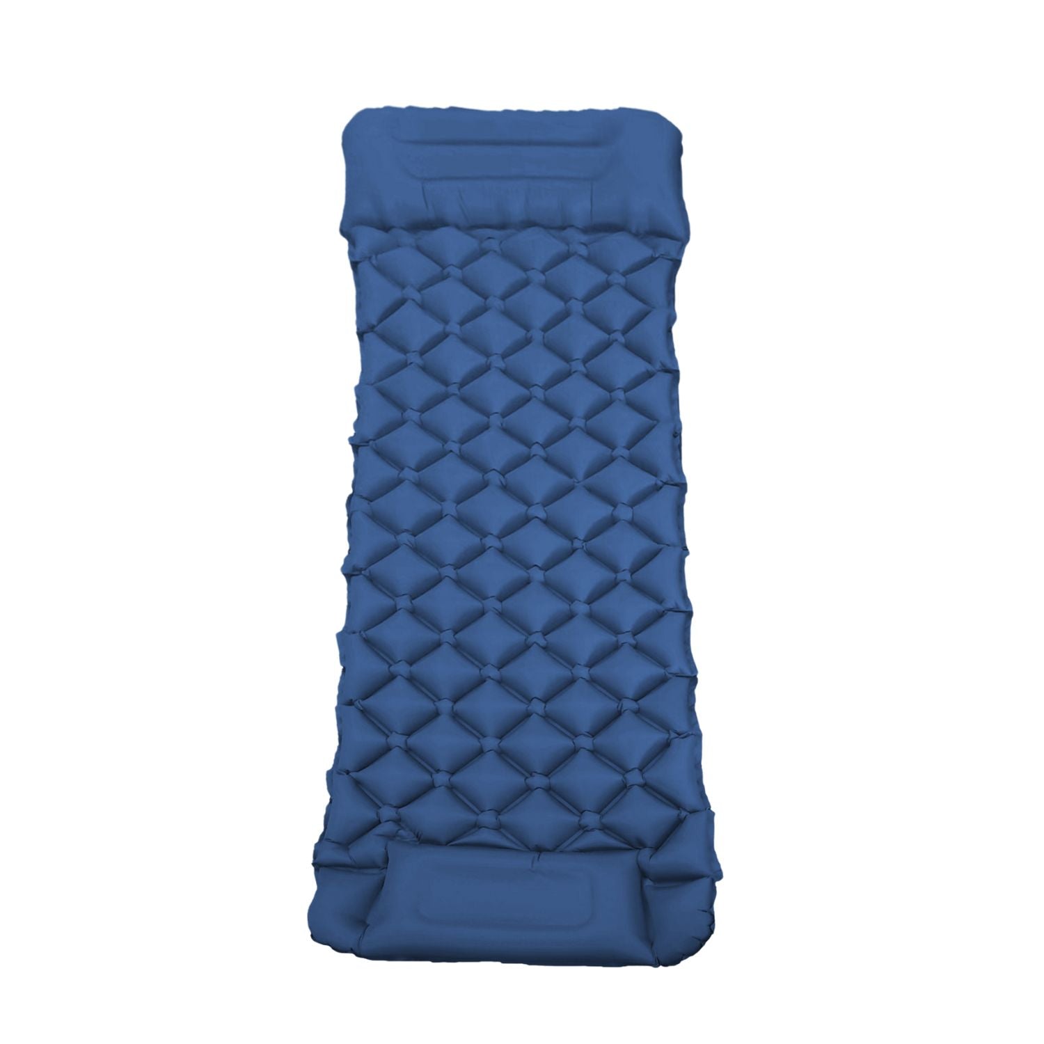 KILIROO Inflatable Camping Sleeping Pad with Pillow (Navy Blue) KR-ISP ...